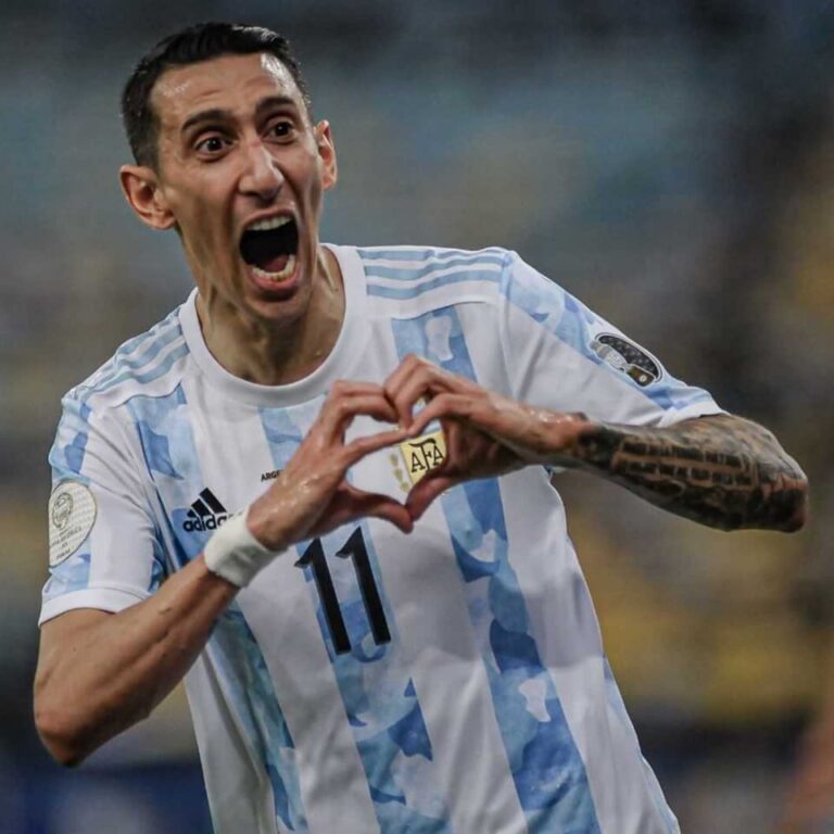 Di Maria match issued jersey – Argentina – Final Copa America 2021 ...