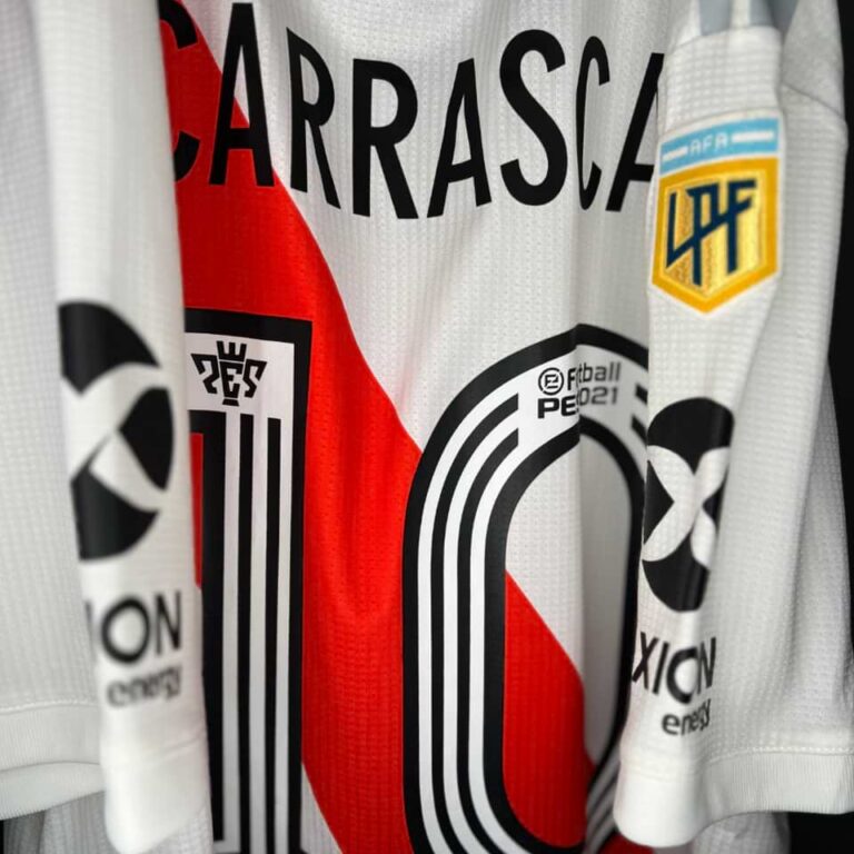 Jorge Carrascal – River Plate – Match worn – LPF 2021 – Matchday ...