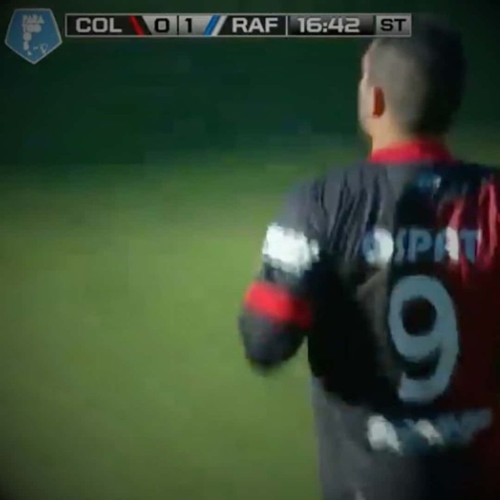 Darío Gandin – Colón – Torneo Final 2014 – MATCH WORN JERSEY ...
